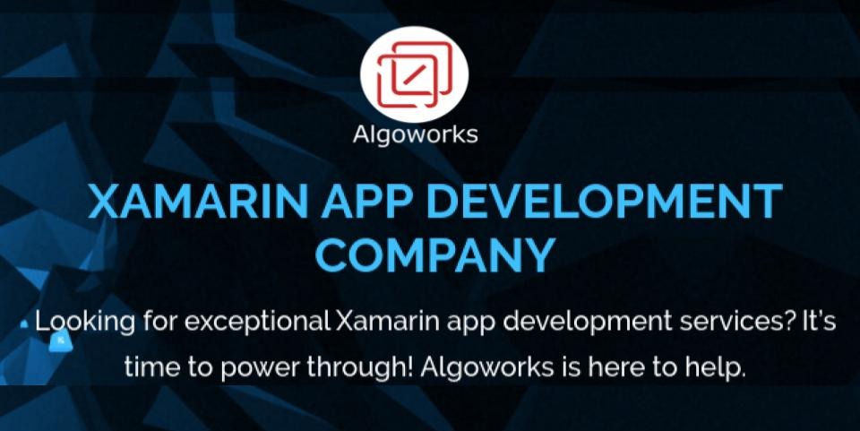 Xamarin App Development Services In Usa Algoworks
