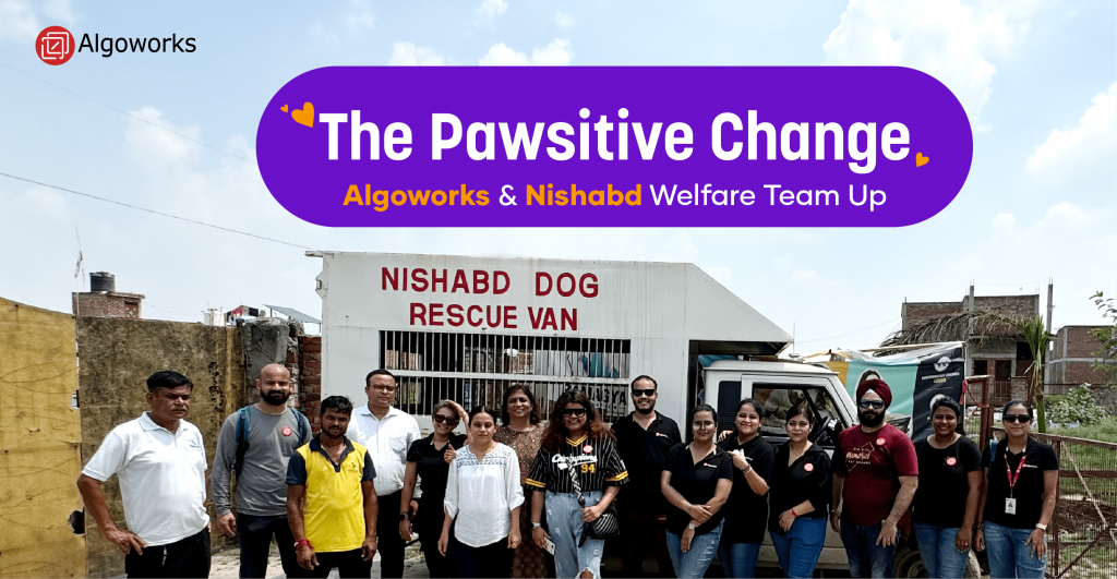 Exciting News: Algoworks & Nishabd United For Pawsitive Change